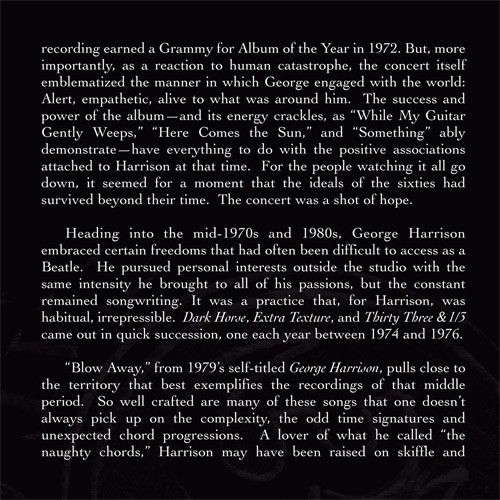 Let It Roll Songs By George Harrison George Harrison