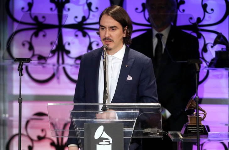 Dhani Harrison Accepts Lifetime Achievement Award Grammy on Behalf of ...