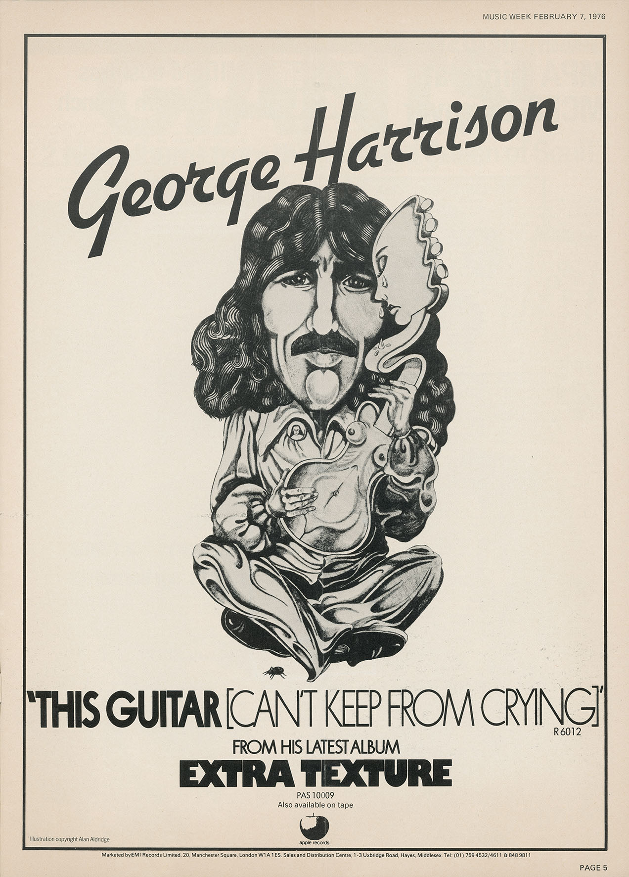 Extra Texture - Behind The Scenes - George Harrison